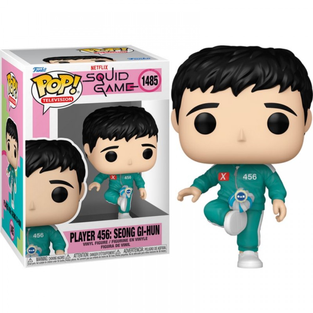 Фігурка Funko Pop Squid Game - Seong Gi-Hun / Фанко Поп Гра в Кальмара ...