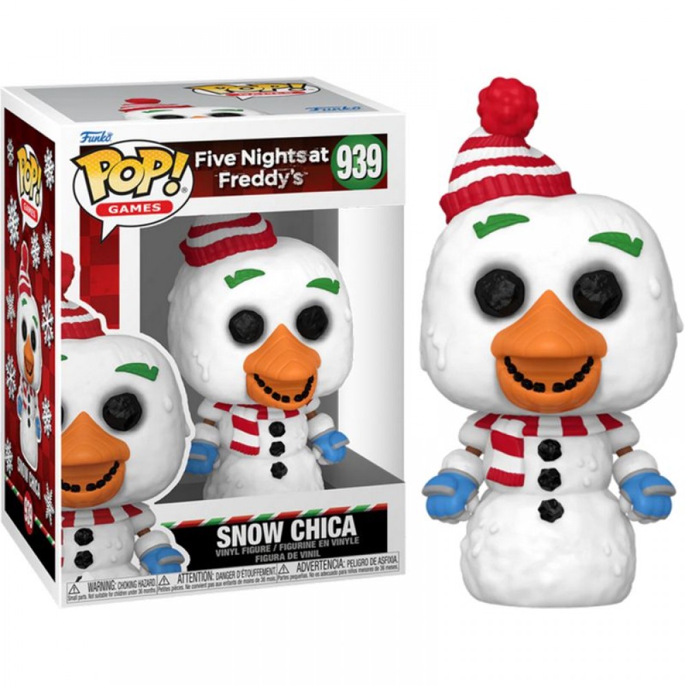 Фігурка Funko Pop Five Nights at Freddy's (FNAF) - Snow Chica / Фанко ...