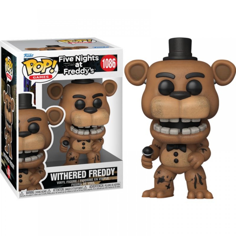 Фігурка Funko Pop Five Nights at Freddy's (FNAF) - Withered Freddy ...