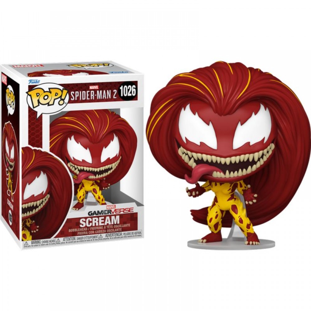 Фігурка Funko Pop Spider-Man - Scream / Фанко Поп Людина-павук - Крик ...